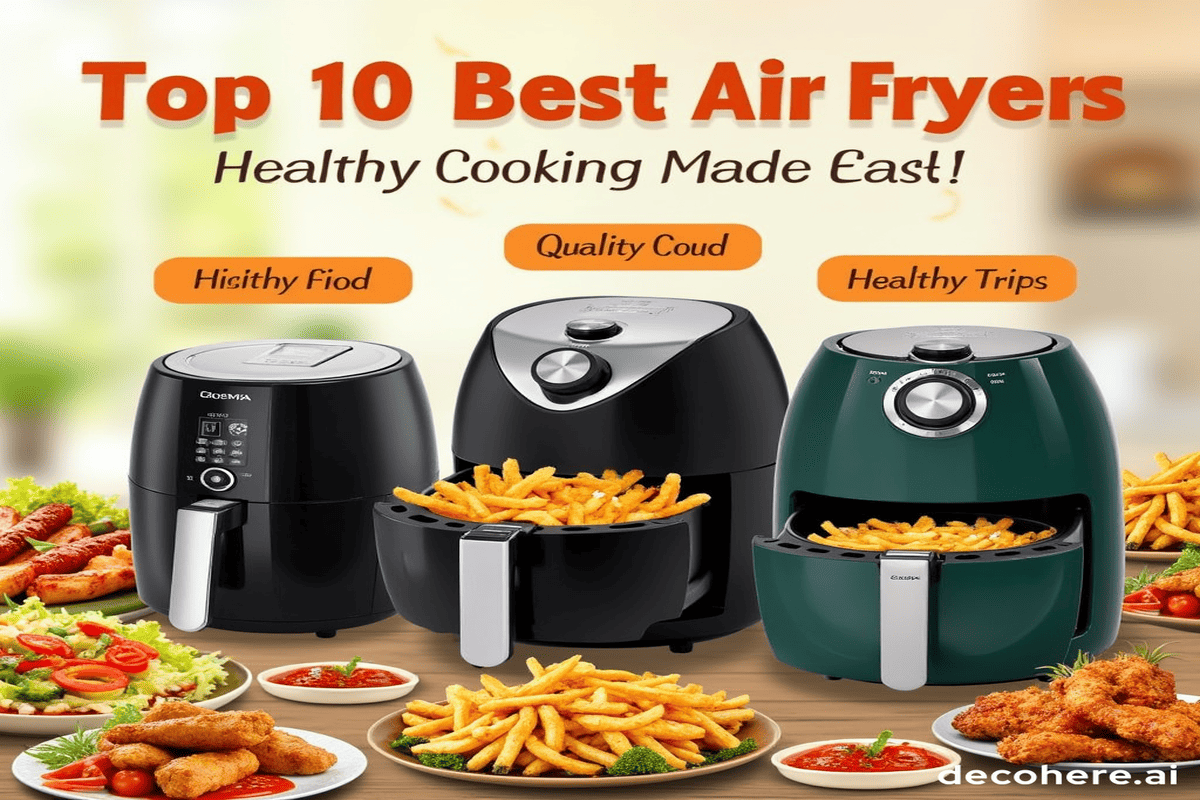 Top 10 Best Air Fryers in 2025 – Healthy Cooking Made Easy